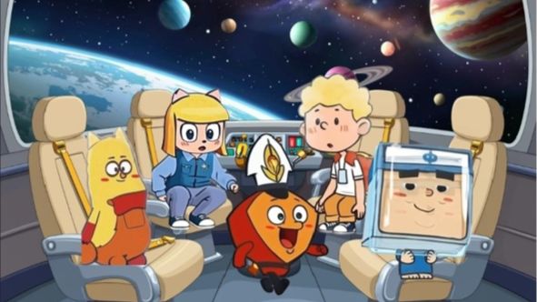 Эпизод-3- ▌Мультсериал "Приключения капитана Ромбика и команды звездолета "Шарик" ▌Морозная планета