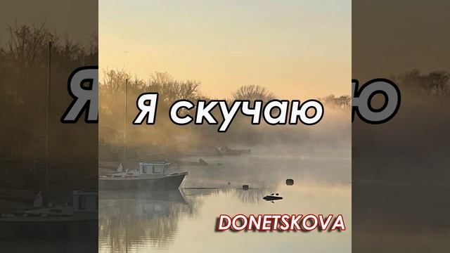 Я скучаю. | DONETSKOVA