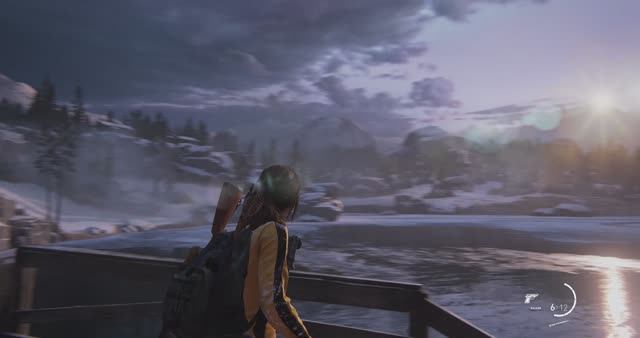 20 The Last of Us Part I-Одни из нас Часть I курорт на озере-городок