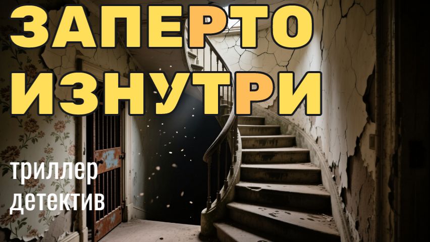 Аудиокнига "ЗАПЕРТО ИЗНУТРИ" (триллер, детектив)
