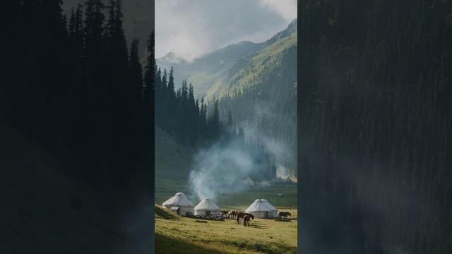 Жүрөктөгү жалын. Пламя в сердце. Песня на киргизском языке.