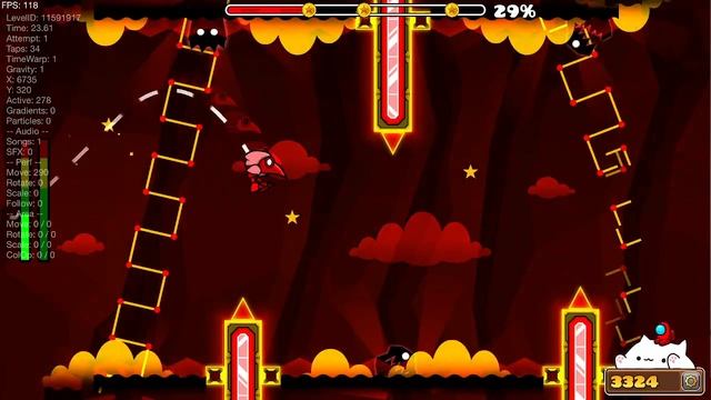 Геометрии Даш 2.207 Прохождение Уровней