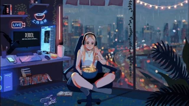 Raining in Neo-Tokyo | Space LoFi HipHop Mix | Lofi Christmas Music [chill lo-fi hip hop beats] 2024