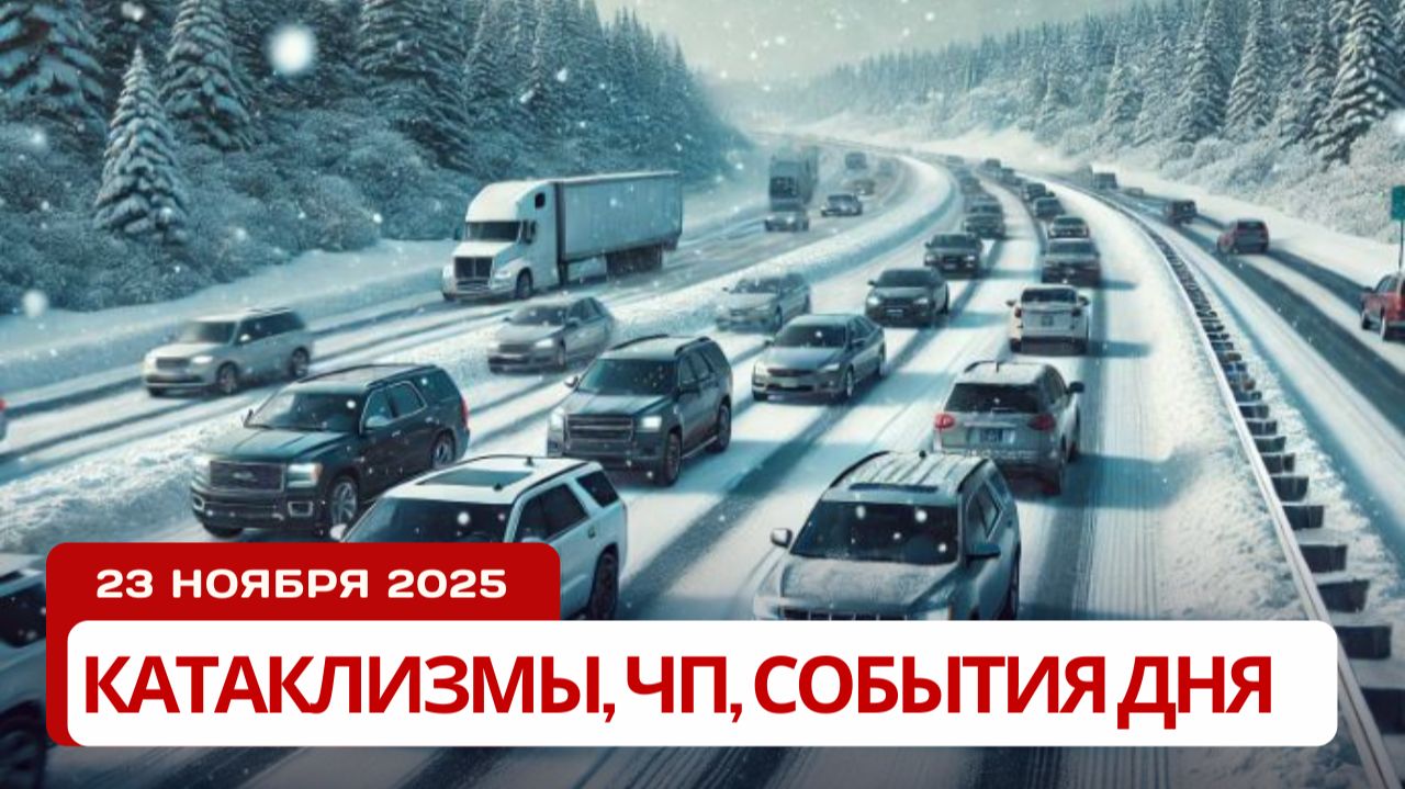 Новости Сегодня 23.11.2025 -  Катаклизмы за сегодня, ЧП, События дня | Китай Индия Европа Россия США