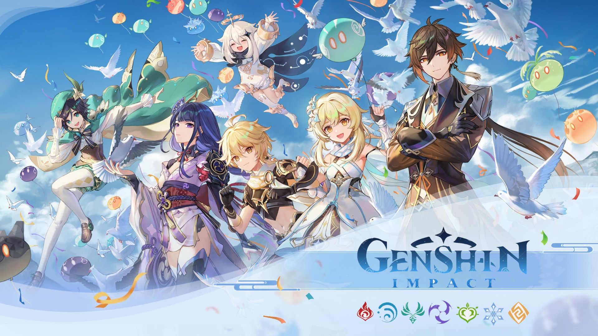 Играем в Genshin Impact готовим,выполняем поручения и просто чилим.