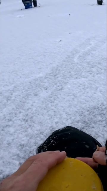 Рыбалка. Пришлось нырять.