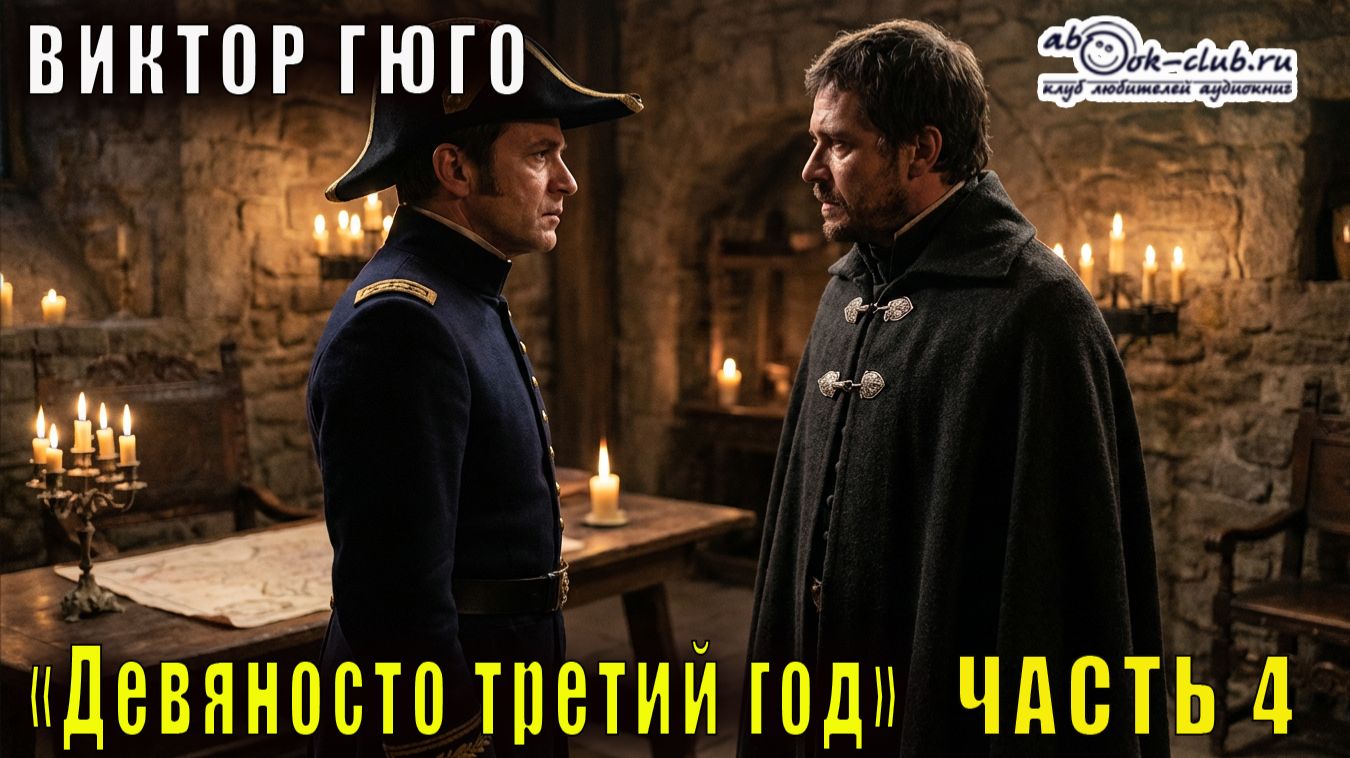 Виктор Гюго "Девяносто третий год" (часть 3 книги с 4 по 7)
