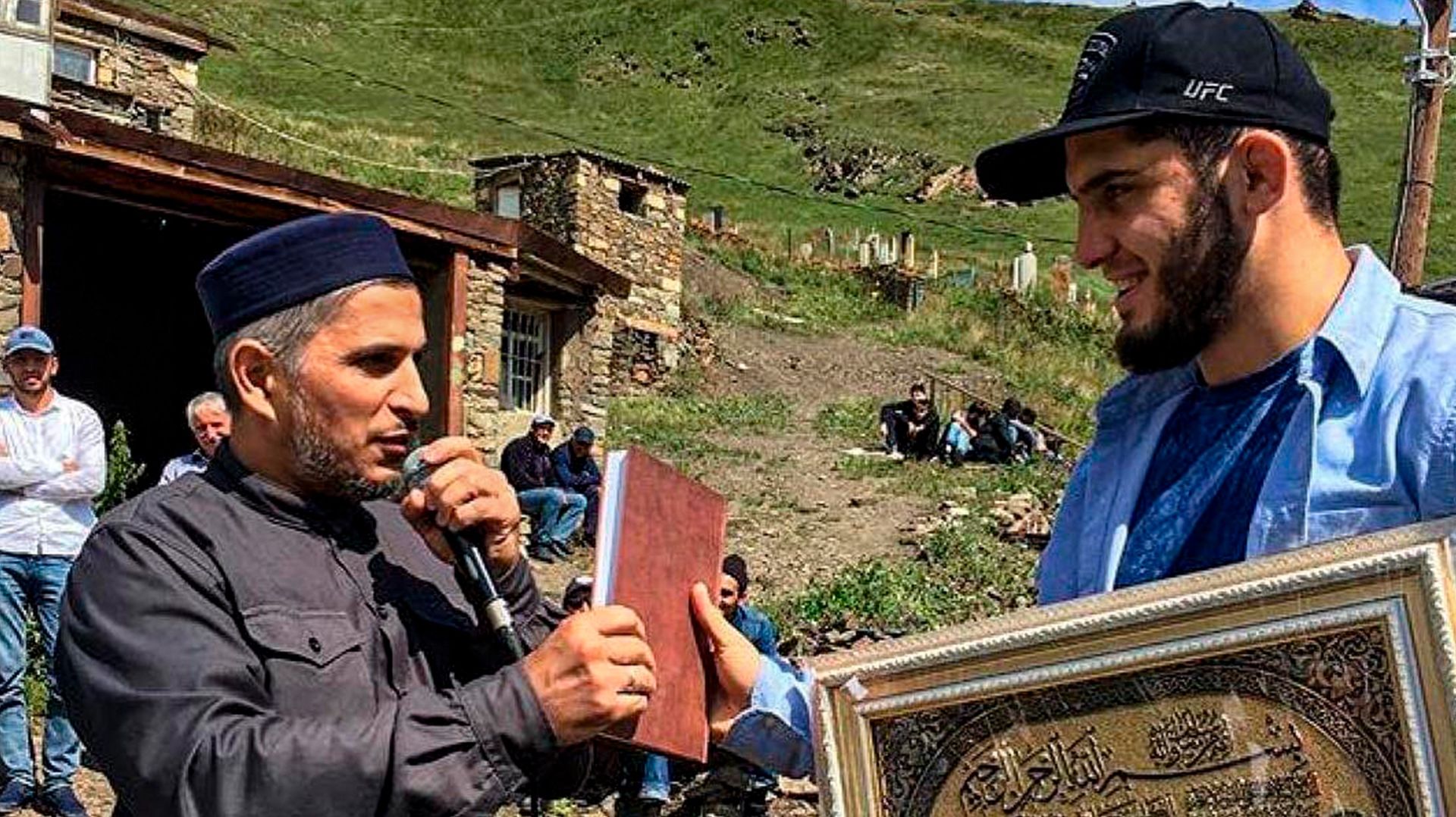 Открытие мечети в селе Бурши