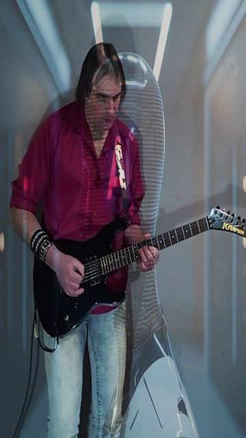 Неизвестное будущее (мой авторский трек). Полное гитарное соло с гармонизацией: черновое сведение.