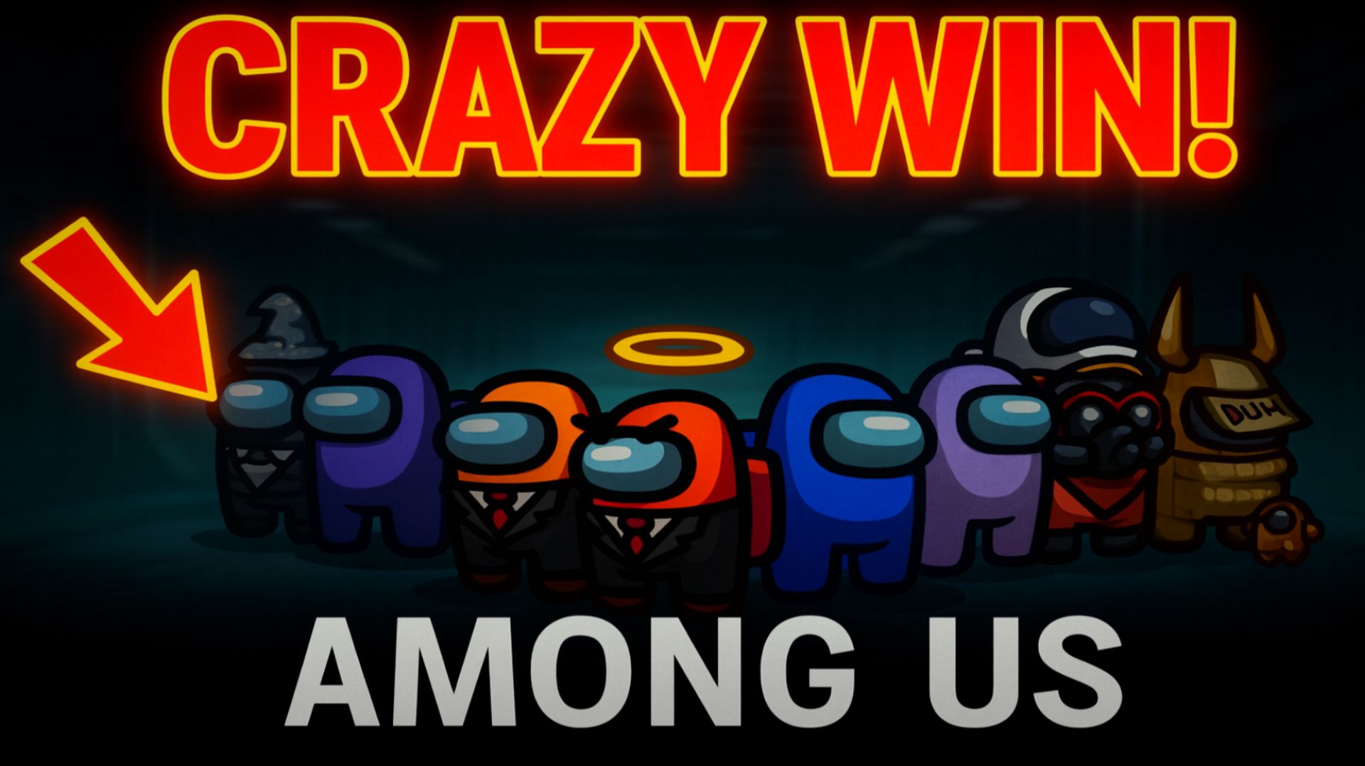 НЕВЕРОЯТНАЯ ПОБЕДА В AMONG US! • ЧАСТЬ 4 ⚡