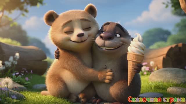 Песенка про дружбу☺️ Детские мультики| детские песни🎉✨