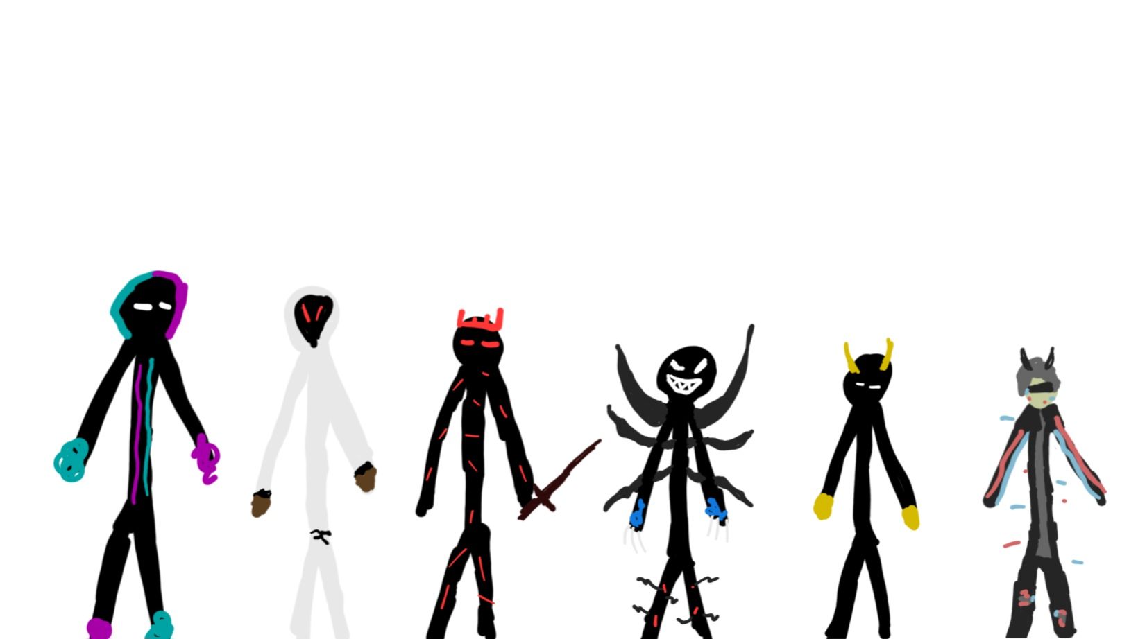 Ну раз хотите, вот все персы(8 штук)