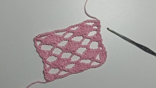 Ажурный узор Ракушки.