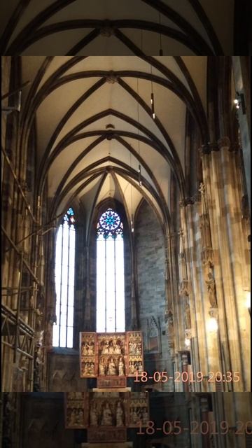 Путешествие в Австрию, Вену. Собор святого Стефана. Воспоминания