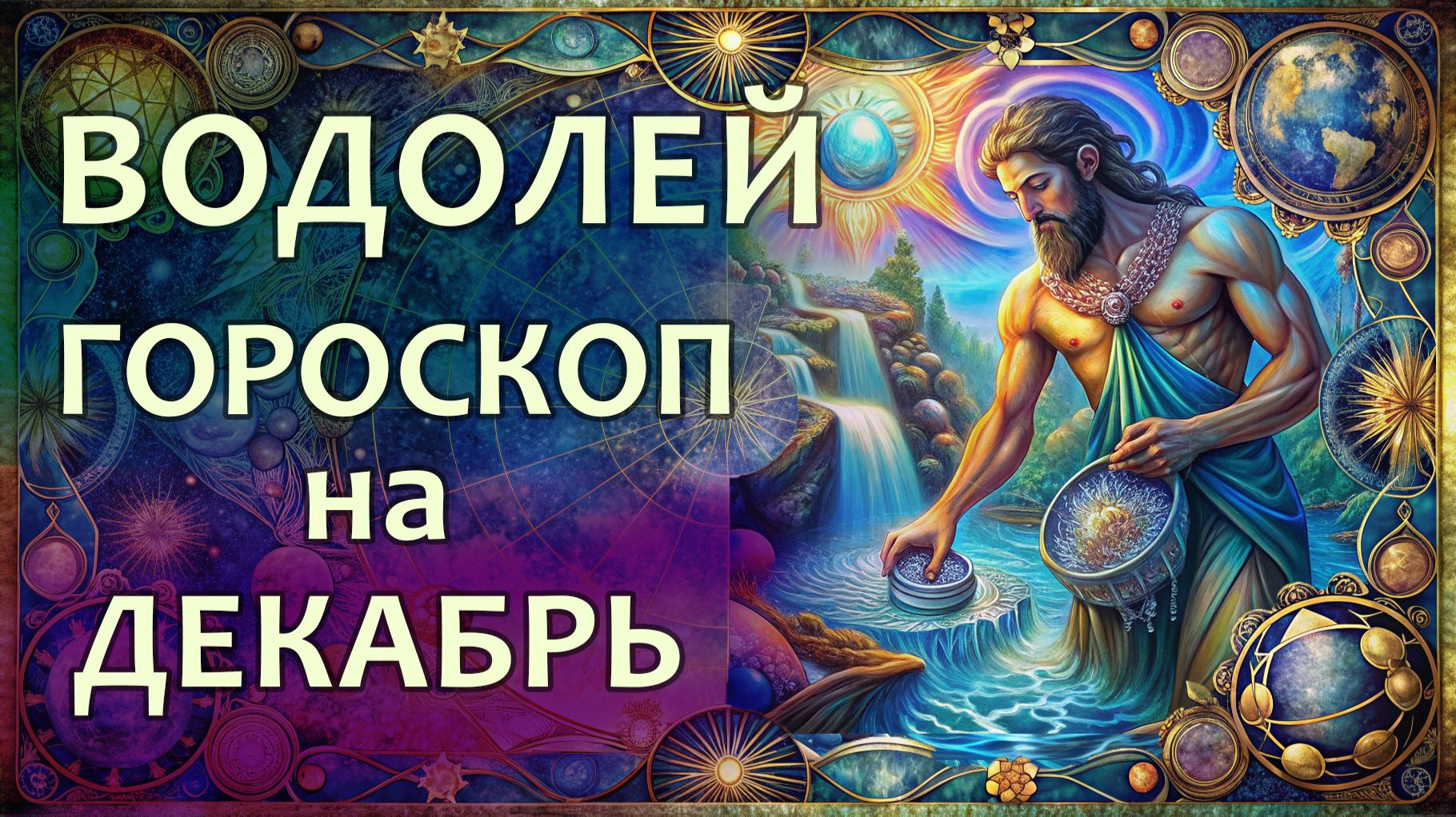Гороскоп для Водолея на декабрь 2025 года