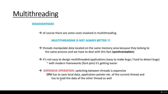 005 Downside of multithreading