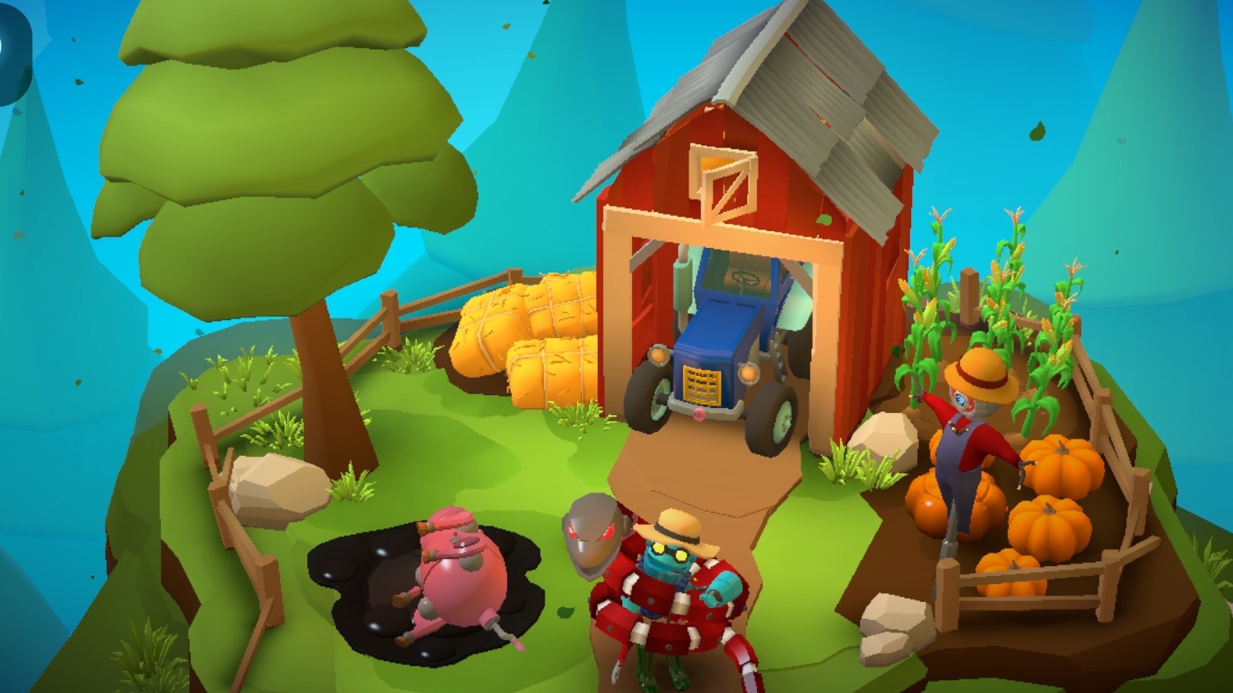 Tiny Robots Portal Escape | Роботоурожай | Прохождение