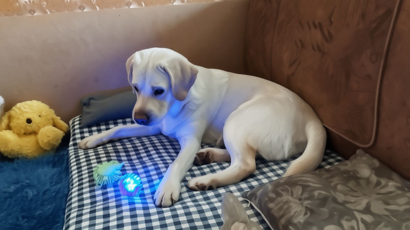 Балуем новыми игрушками Симбу