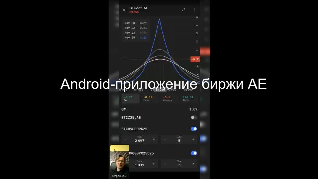 Android-приложение биржи AE