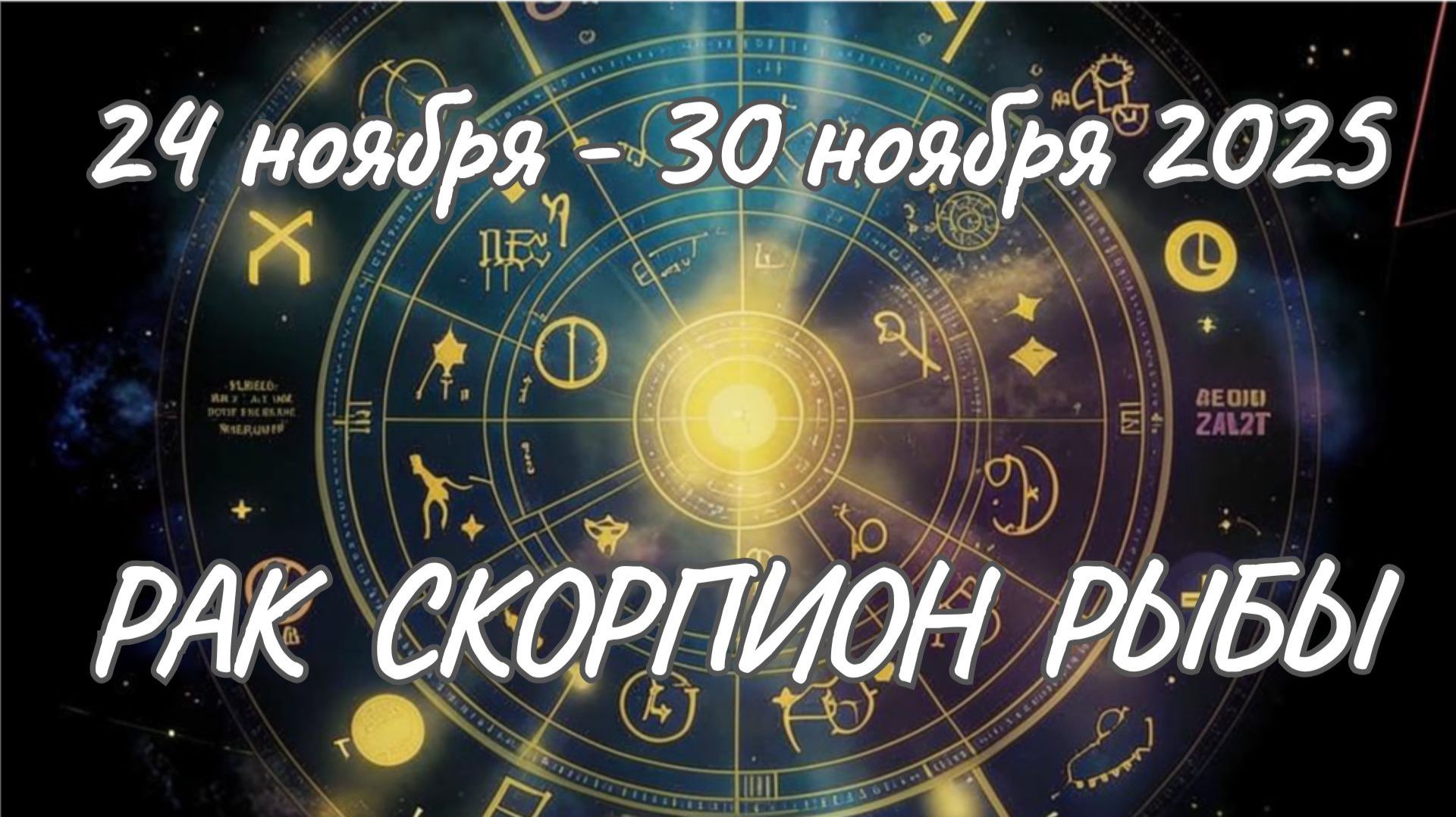 ✨Таро прогноз на неделю 24.11.2025-30.11.2025✨
