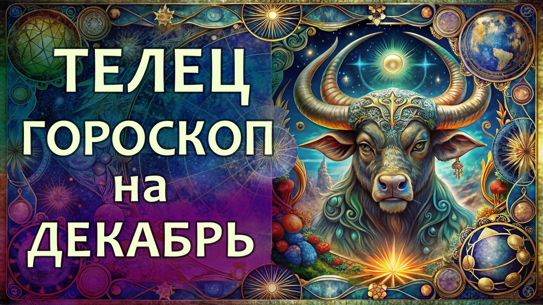 Гороскоп для Тельца на декабрь 2025 года