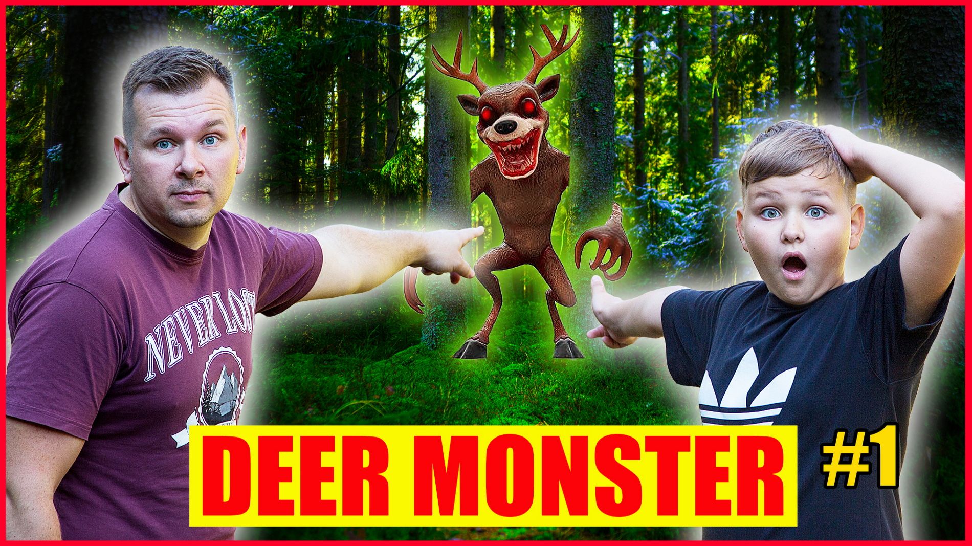 НАСТОЯЩИЙ Deer Monster 99 Nights в Реальной Жизни! (ЧАСТЬ 1)