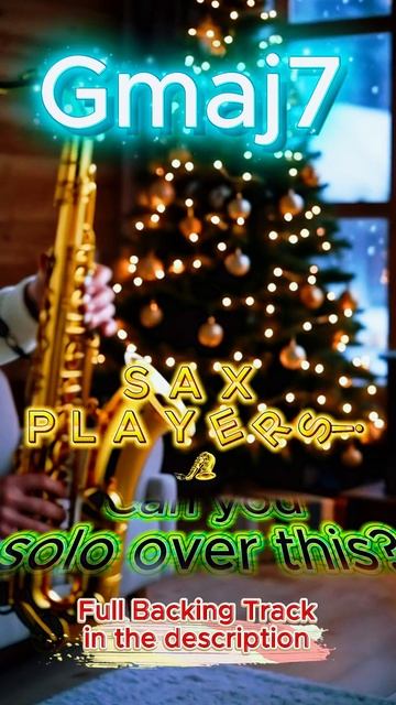Jingle Bells Jazz 🎷 Уютная новогодняя музыка (Backing Track G Major)