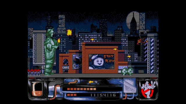 Прохождение Ghostbusters II (1989) 👾 Atari ST — Классика по фильму!