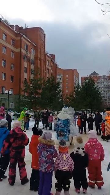 Новогодний праздник для жителей