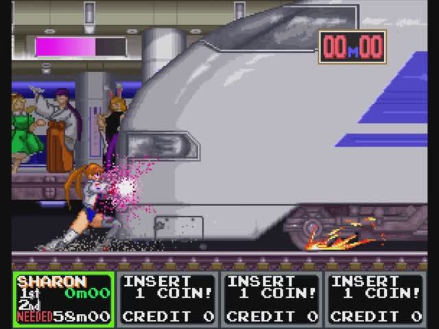 TAS, (Arcade) Numan Athletics - ＂maximum score＂ in 07m 44.000s by CoolHandMike