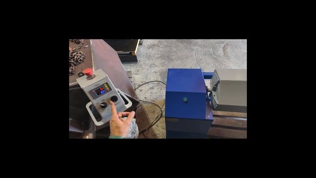 Галтовка МАГ-111 с наклонной осью, тест перед отгрузкой