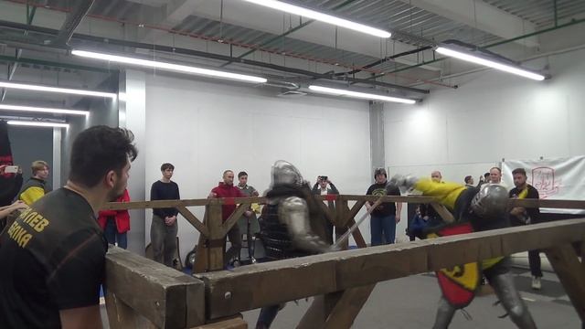 Турнир "Белка, Лев и Урал" .Номинация щит-меч сталь мужчины 2 #исб