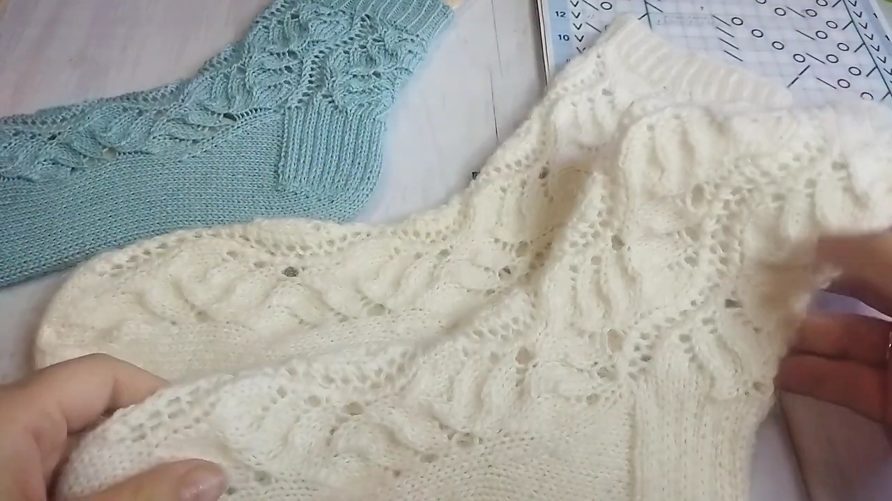 Очаровательный узор спицами для нежных носочков 🧦 🧶Вяжем вместе🧶( видео из архива)