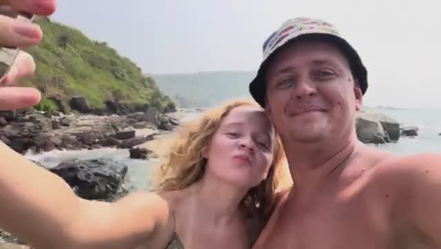 ГОА пляж Керим идем от Арамболя Индия 2025