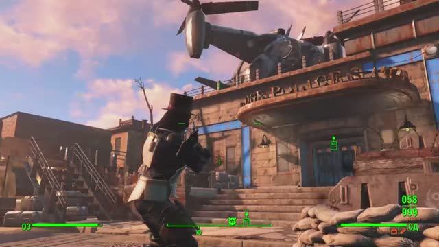 Fallout 4 подземка 1