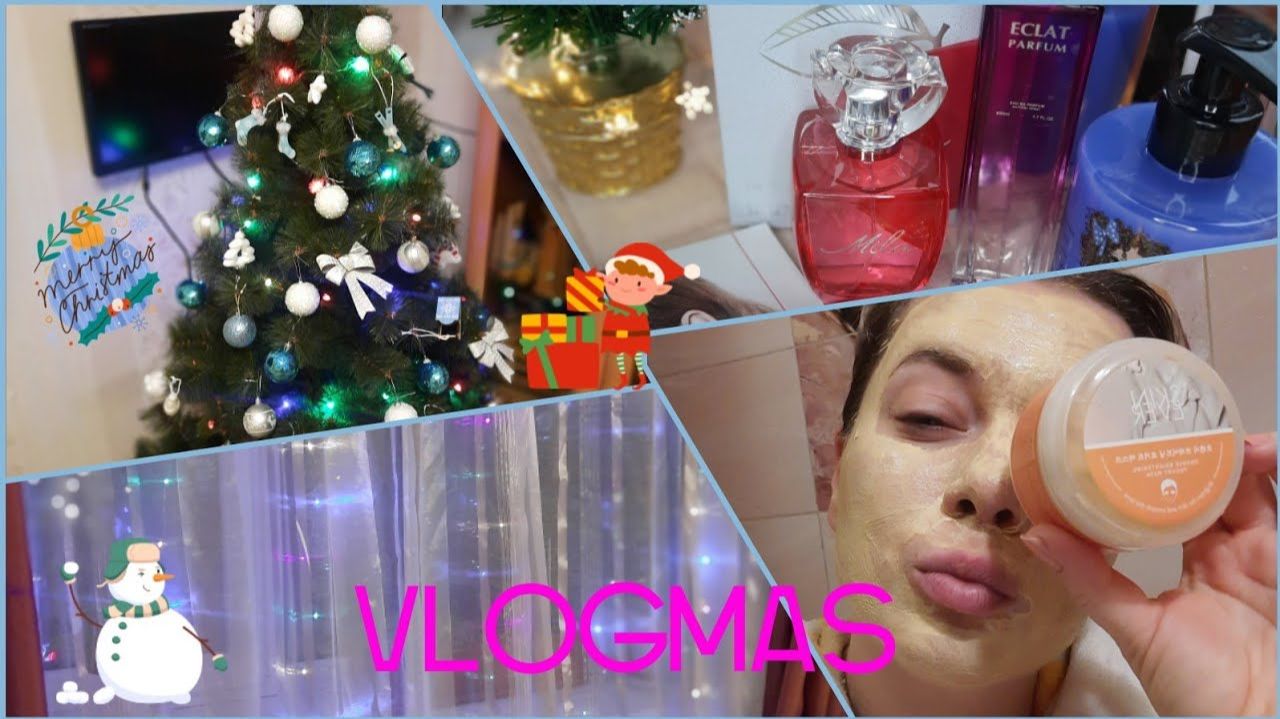 VLOG где же снег🤧новая гирлянда🤩_в кино_обзор SKIN EVER_заказ Beloris_украшаем ёлку🎄