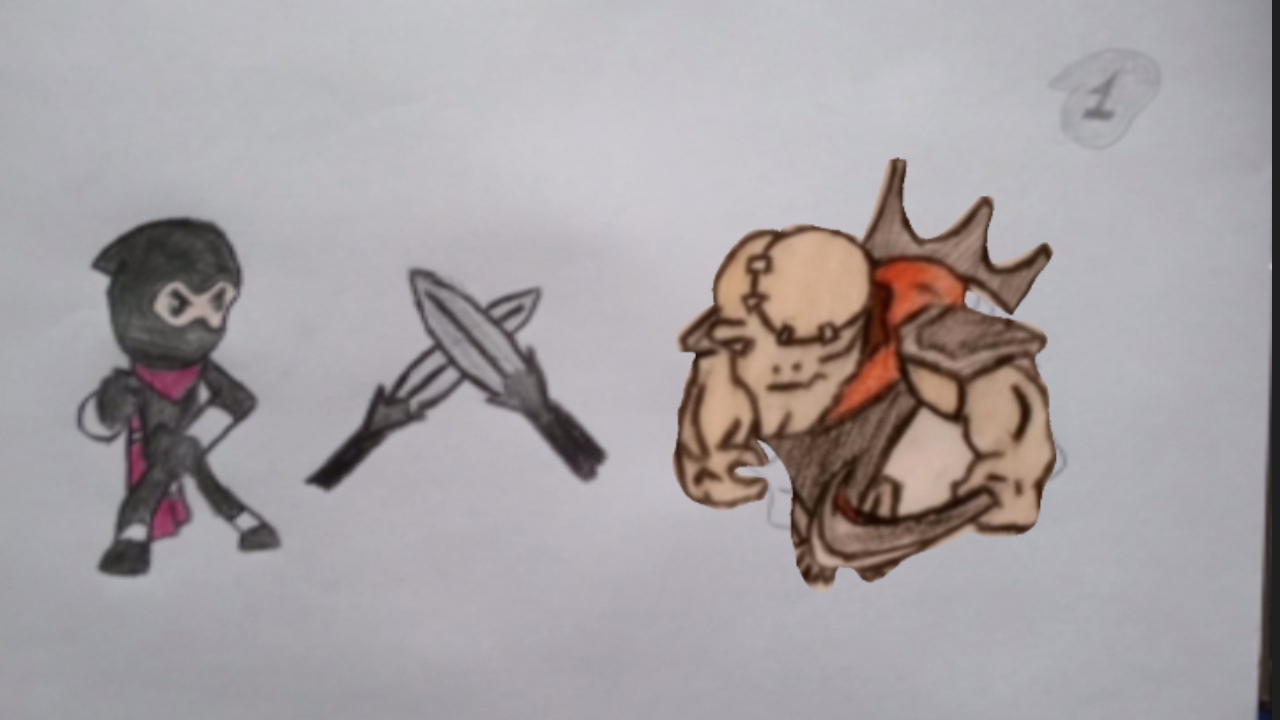 Обучалки-приключалки. Ninja Rian. Глава 1. Битва с Боссом. 1-10 уровни.