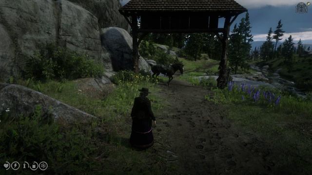 RDR 2 RP FlatIron Мой конь меня троллит