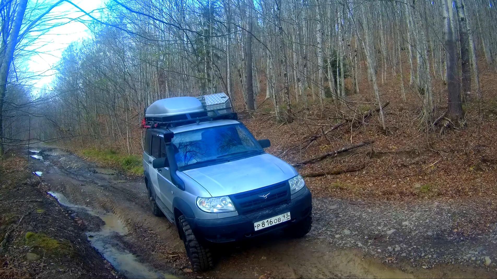 Семейный Off-Road на горе Семиглавая - разведка маршрута