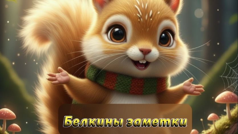 Белкины заметки. Какие запасы на зиму делает белка