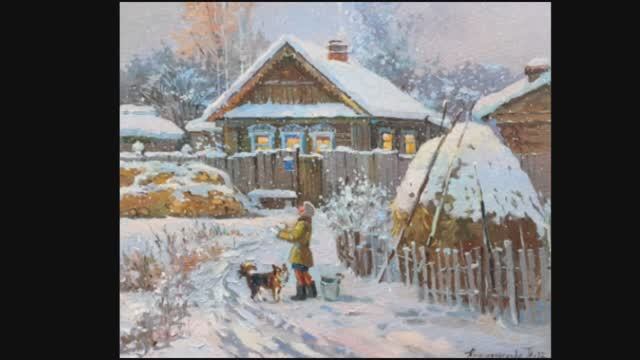 Первый снег. Иван Демьянов.