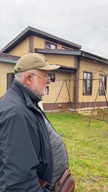 Один из наших проектов. Хороший, теплый, комфортный каркасный дом #каркасник #стройка #дом #участок