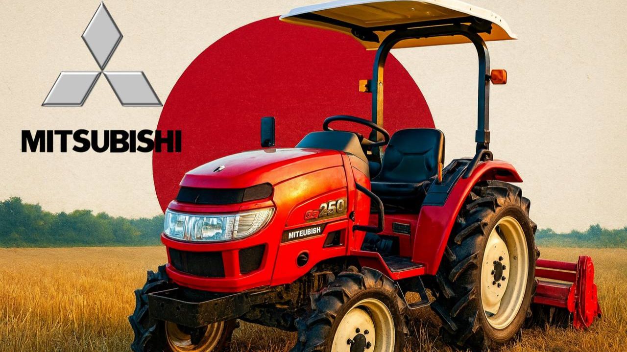 Японский мини-трактор Mitsubishi GS-250