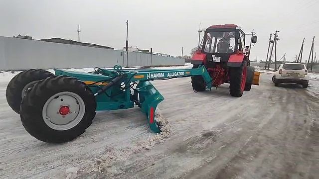 Прицепной грейдер HANMA ALLIGATOR
