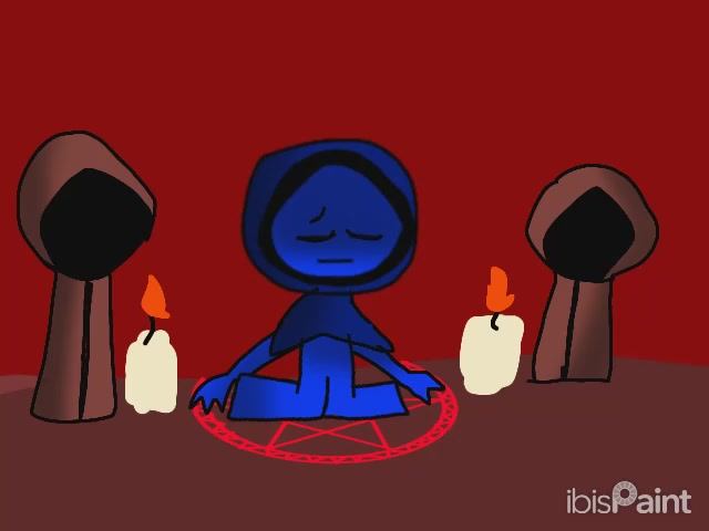 Культист Эклипс убивает Скинволкера.ВНИМАНИЕ: КРОВЬ,СЕКТА И СКРИМЕР!!!