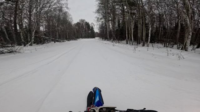 Сноубайк и Горник