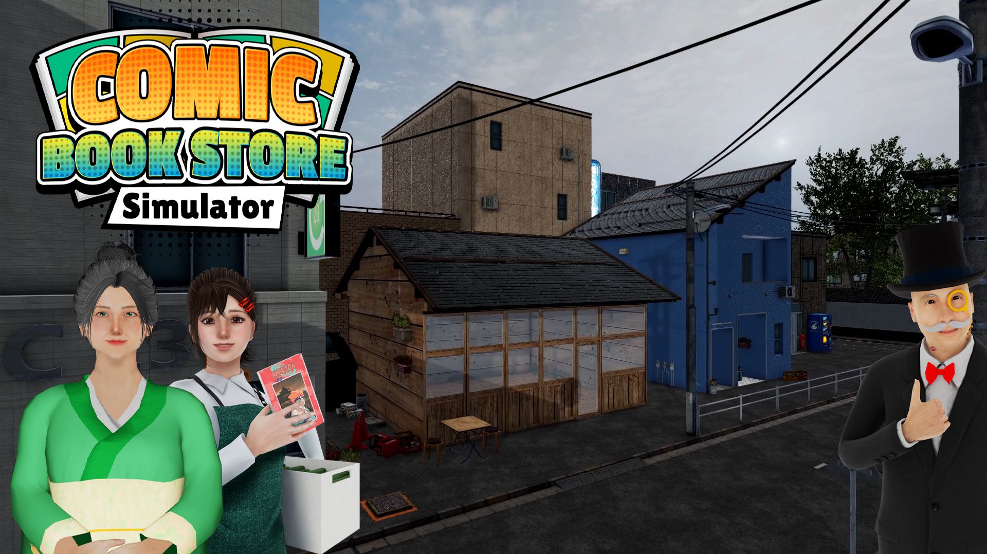 МАМИН МАГАЗИН И МАКС... - Comic Book Store Simulator #1 прохождение