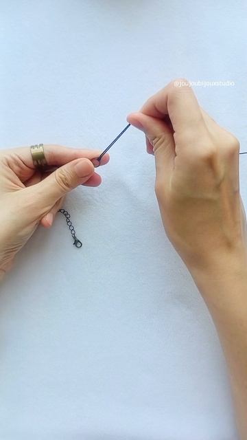 Бусы из стеклянных бусин ❄