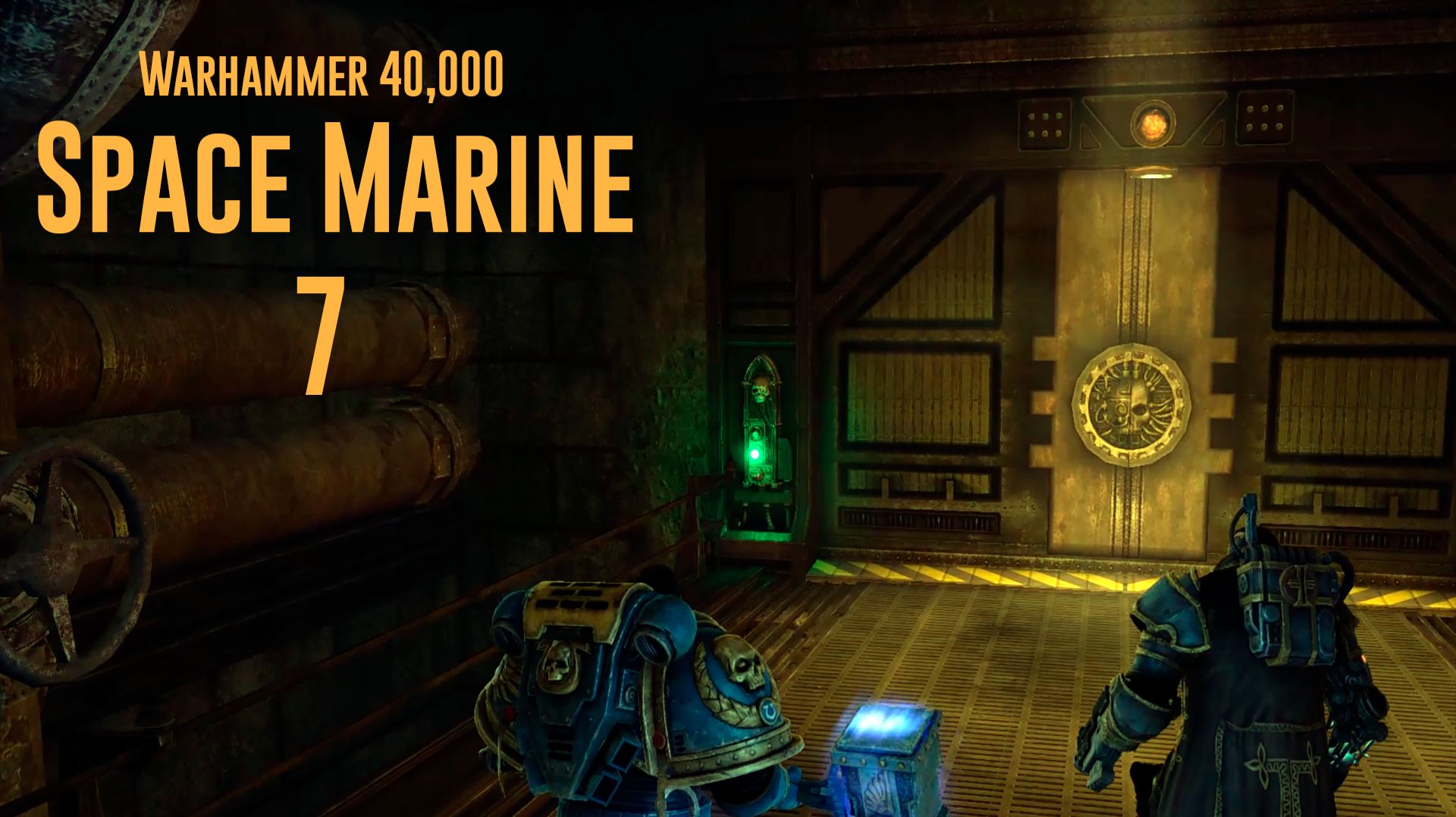 Warhammer 40,000 Space Marine № 7 (ДОБРАЛИСЬ ДО ОРУЖИЯ)