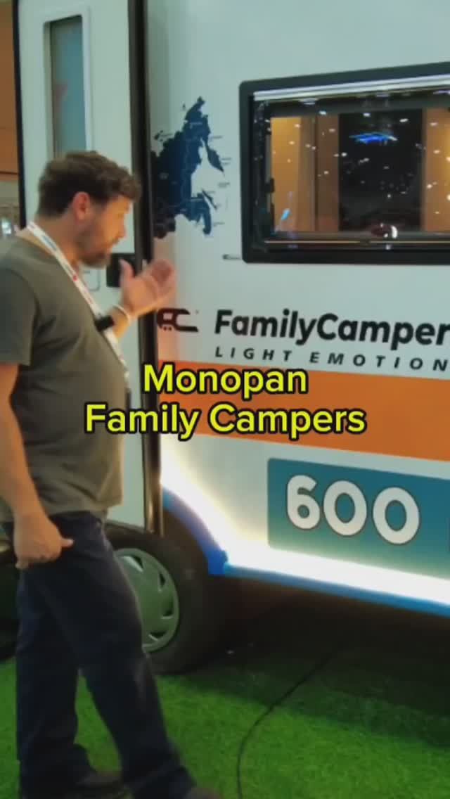Monopan. Самый лёгкий полноростовый прицеп от Family Campers